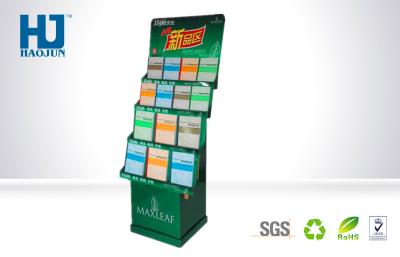 China Printing Pos 4 Tiers Carton Cardboard Retail Display Recyclable For Book for sale
