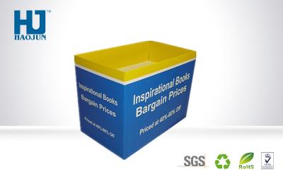 China Customized Cardboard Dump Bin Display Light Duty Waterproof CMYK for sale