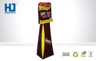 China Full Color Cardboard Floor Display Recycled For Candy / Chocolate for sale