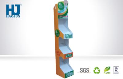 China Customized Three Tiers Cardboard Pallet Display Counter for Sale Marketing for sale
