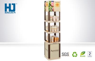 China High Quality Retail Custom Corrugated Cardboard Pallet Display Counter for Bottled Product for sale