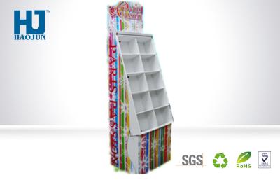 China Glossy Pos Candy Cardboard Pop Displays Corrugated Paper for sale