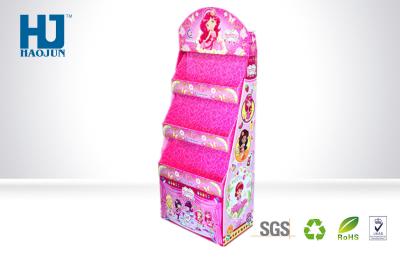 China Recycled Cardboard Pallet Display 4C Offset Printing for Toy Advertising for sale