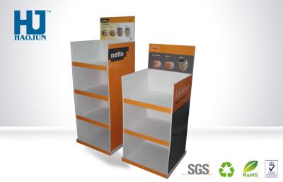 China Custom Durable Cardboard Display Shelves with Full Colour Printing for sale