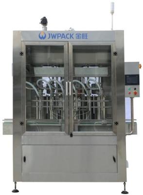 China 6 Head Automatic Liquid Bottle Filling Machine 800BPH Capacity 1000-5000ml Range for Industrial Applications for sale