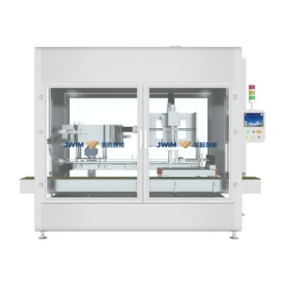 China Automatic Bottle Drum Single Head Screw Capping Machine Follow Type 5-30L 1800 BPH for sale