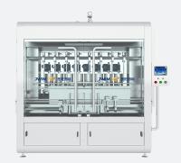 China 8 Head 1-5L Automatic Piston Filling Machine 1800BPH for Pesticide Agrochemical for sale