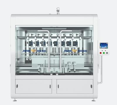 China 8 Head 1-5L Automatic Piston Filling Machine 1800BPH for Pesticide Agrochemical for sale
