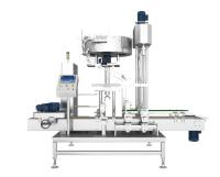 China 5-30L Drum Single Head Automatic Capping Machine 220V 2.0KW for sale