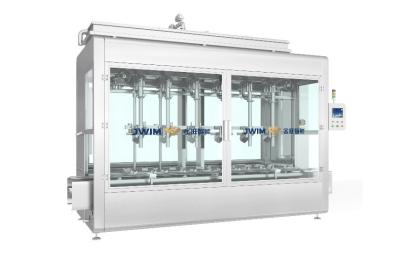 China Automatic Pesticide Filling Machine 5-50ml 1000x1000x1400mm PLC Controlled High Precision for sale
