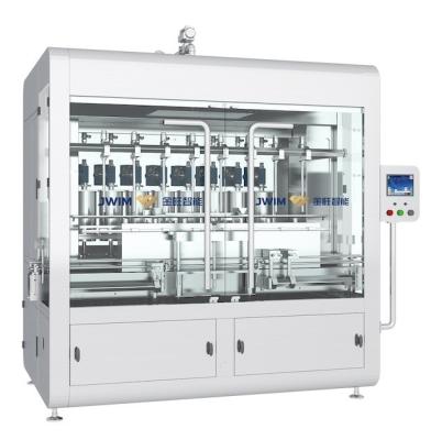 China JWIM Automatic Stainless Steel Chemical Liquid Filling Machine with Variable Volume Range and High Precision for sale