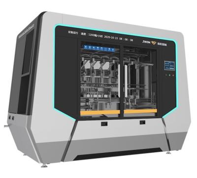 China CCG5000-8TH Automatic Piston Filling Machine 1-5L Capacity 1800 BPH with Schneider PLC Control for sale