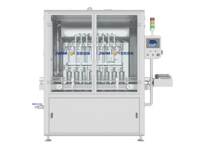 China Automatic Volumetric Piston Filling Machine for High Viscosity Liquids 50-1000ml 380V for sale