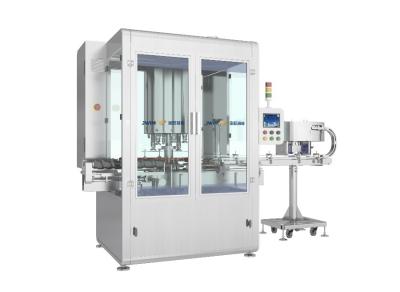 China PLC Rotary Auto Screw Capping Machine 6 Head 50ML-1000ML 6500 BPH Automatic for sale