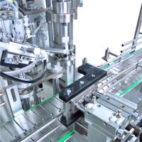 China Automatic Single Head Ropp Capping Machine FX-1D 600BPH 1-5L 5-30L Drum for sale