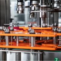 China Rotary Type Automatic Capping Machine FX-8AH 9000 BPH 80ml-1000ml 8 Capping Heads for sale