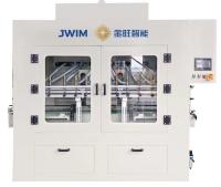China Automatic Servo Piston Filling Machine 50-1000ml 12 Nozzles Touch Screen Pesticide Filler for sale