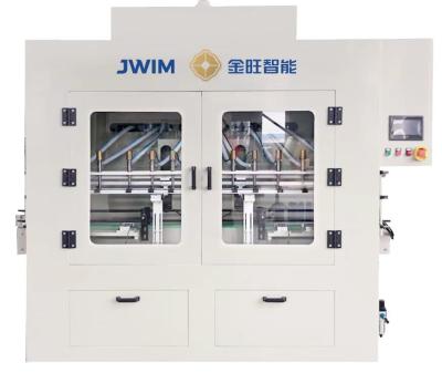 China Automatic Servo Piston Filling Machine 50-1000ml 12 Nozzles Touch Screen Pesticide Filler for sale