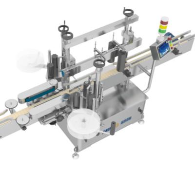 China 2.4KW Flat Square Round Bottles TS-150B Multifunctional Double Sided Labeling Machine for sale