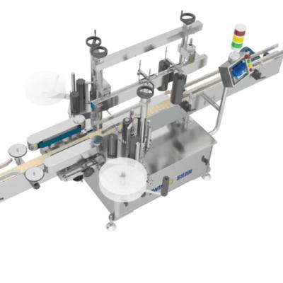 China 2.4KW TS-150B Multifunctional Double Sided Labeling Machine for Square Round Bottles 220V for sale