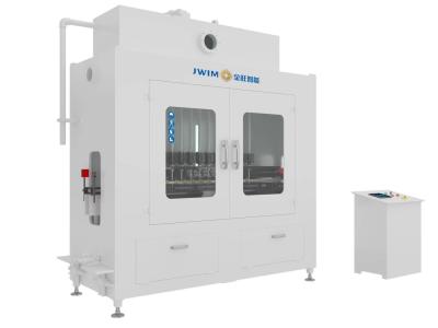 China Microcomputer In line Anti-corrosion Gravity Bottle Filling Machine 100ml 500ml for sale