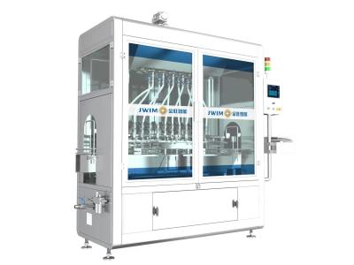 China Microcomputer Gravity Bottle Filling Machine 100ml 500ml 2800BPH Schneider PLC for sale