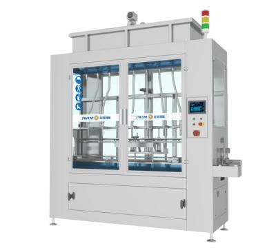 China Corrosive Liquid Chemicals 304 Frame 1-5L Micro Computer Bottle Filling Machine for sale