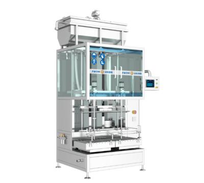 China CC50-2 Fixed Quantity Weight Piston Filling Machine 5-50kg 220V for Agrochemical Pesticides for sale