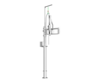 China Agrochemical Ton Drum Filling Machine 200-1000L 0.6-0.8MPa Double Head for sale