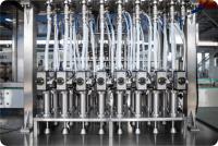China GX-12-6B Automatic Integrated Filling Capping Machine 4000BPH 380V 3.8KW for sale