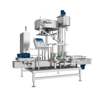 China FX-1D Automatic Capping Machine for 5-30L Drums 500 BPH Schneider PLC for sale