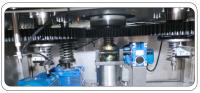 China Automatic Rotary Anti-Theft Capping Machine 6 Head for 1-5L Fertilizer Drums 5000BPH for sale