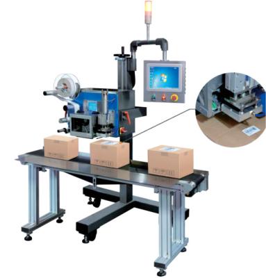 China 30-60 Pieces/Min TN-PA6210X Instant Printing Right Angle Labeling Machine for sale