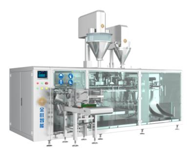 China Agricultural Chemical DGD-280AJ Double Heasd Fully Automatic Horizontal Bagging Machine for sale