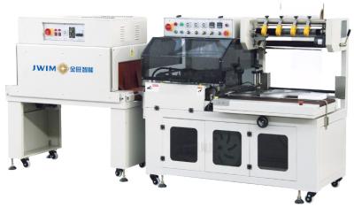 China Fully Automatic L-shaped Heat Shrink Packaging Machine BTA-450/450A+BM-500 Safe for sale