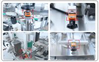 China Square And Flat Bottles TN-200LDS Double-sided Self-Adhesive Labeling Machine for sale