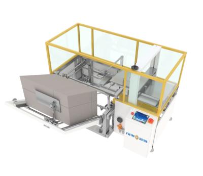 China Automatic Carton Erector Machine GPK-50 Left In Right Out 6-8 Boxes per Minute for Agrochemical Bottle Filling Line for sale