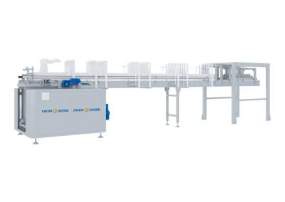 China DZ-D Drop Off Type fully automatic carton packing machine 380V for bottle filling line for sale