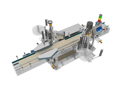 China 7000BPH Big Drum TN-200LDS Double Sided Self Adhesive Labeling Machine for sale