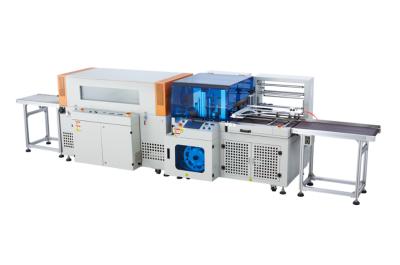 China Fully Automatic Edge Sealing Shrink Packaging Machine 3-35pcs/min 220V/380V for sale