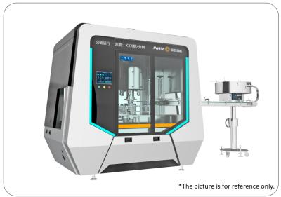 China 6500 BPH Rotary Automatic Capping Machine 80ml-1000ml 6 Capping Heads for sale