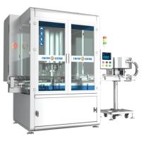 China FXZ-6J Auto High-Speed Inline Capping Machine 7000 BPH 220V for Round Flat Bottles for sale