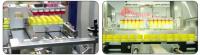 China Fully automatic carton packing machine with touchscreen frequency converter and servo system for packaging of bottles for sale