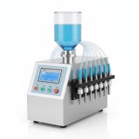 China PLC Controlled Micro-Computer Filling Machine with Electric Scale Weight Feedback and Stainless Steel 304 Frame for sale
