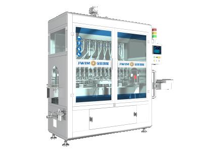 China CDP-16A PLC Controlled Micro-Computer Filling Machine with SUS304 Stainless Steel and Electric Scale Weight Feedback for sale