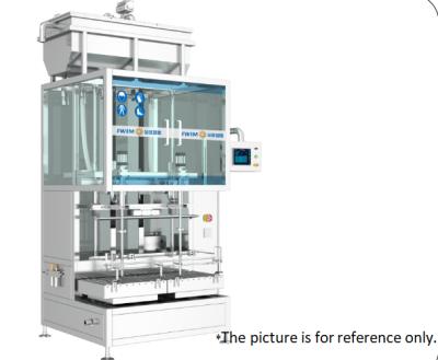 China Pesticide Filling Machine Equipped with METTLER TOLEDO Weighing System and Schneider Electrical Components for Operation for sale