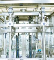 China Pesticide Filling Machine Equipped with METTLER TOLEDO Weighing System and Schneider Electrical Components for Operation for sale
