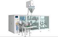 China Horizontal Pesticide Filling Machine with Automatic Bag Opening Filling and Sealing Suitable for Various Packaging Sizes for sale