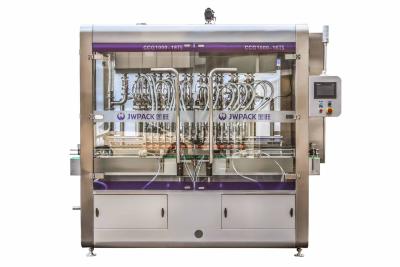 China 316L Stainless Steel Liquid Filling Machine 60 BPM with 20 Nozzles and 4000 Bottles/Hour Capacity for sale