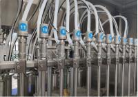 China 80 BPM Automatic Volumetric Filling Machine with 20 Nozzles for 50-1000mL Plastic and Glass Bottles for sale